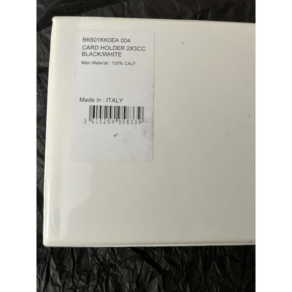 Givenchy | Bags | Givenchy Paint Splatter Black Leather Card Case ...